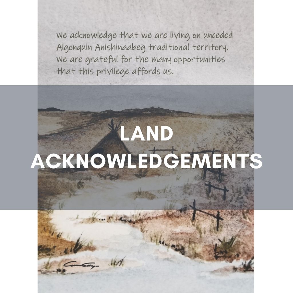Land Acknowledgement Plaques – The Art For Aid Shop